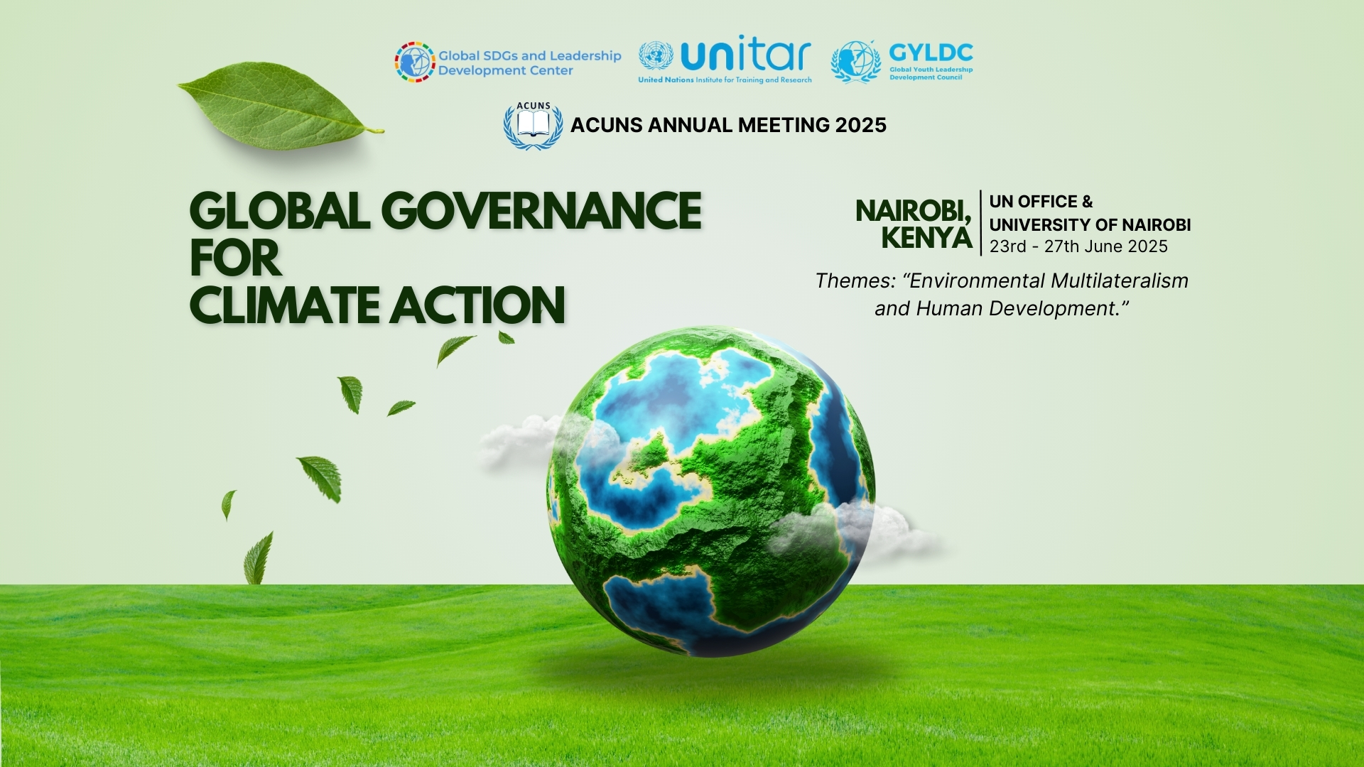 Global Governance for Climate Action 2025 - Global SDG and Leadership ...